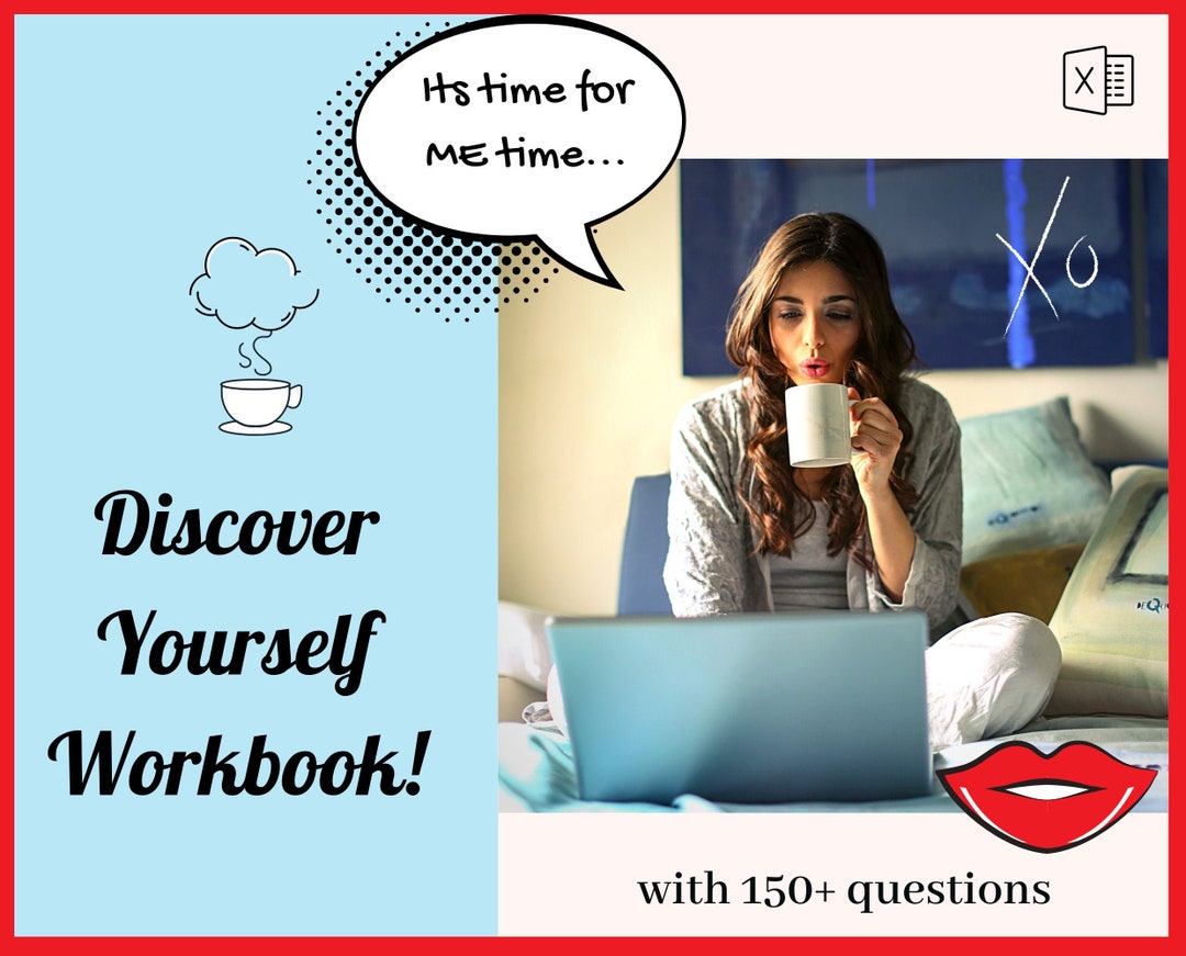 Discover Yourself! - Digital Workbook - Find Myself - Me Time Activity ...