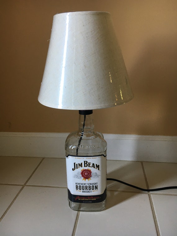 Jim Beam Lamp Made From Bottle - Etsy
