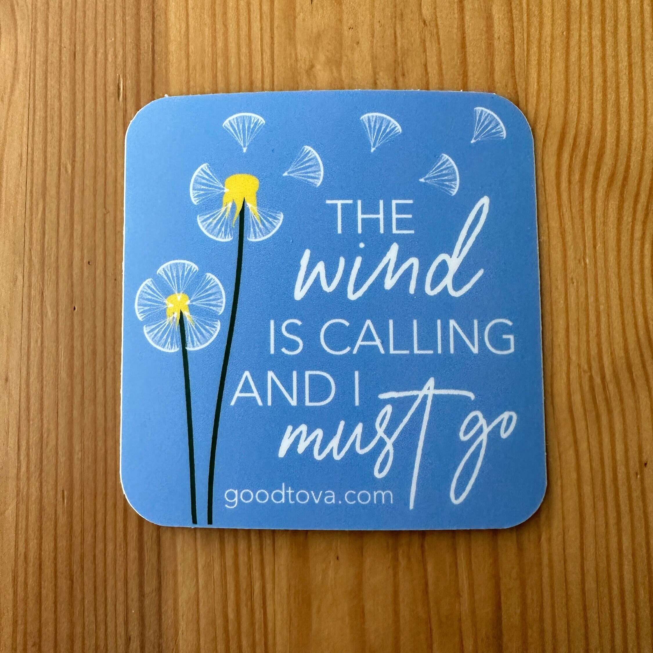 The Wind is Calling and I Must Go Paragliding Sticker - Etsy