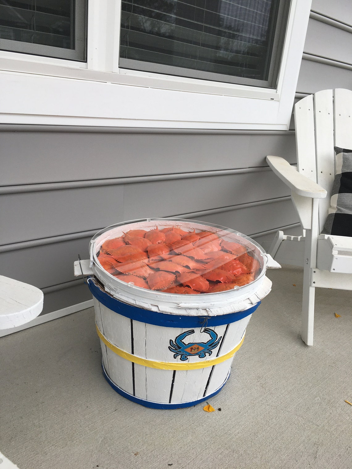 Crab Table // Coffee Table, End Table, Patio Decor // Nautical Theme ...