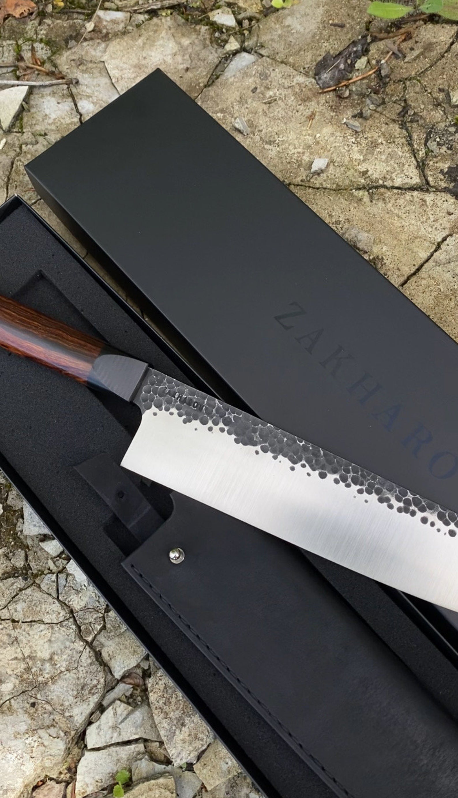 Brown Chef-knife Ironwood Chef Kitchen Knife Chef Knives Handmade - Etsy