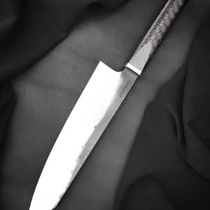 Carbon Fiber Handle Knife Chef-knife Handmade - Etsy