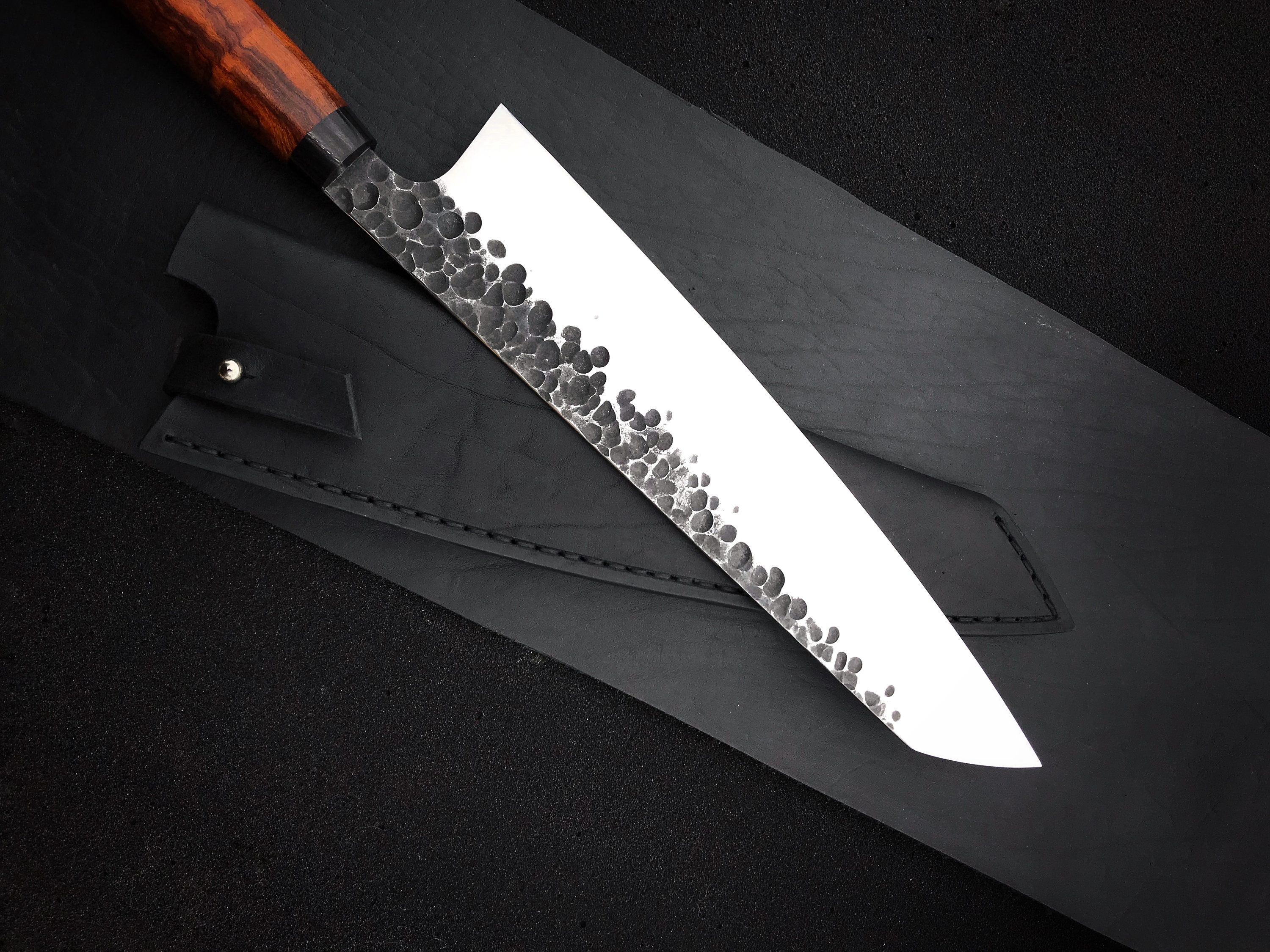 Brown Chef-knife Ironwood Chef Kitchen Knife Chef Knives - Etsy