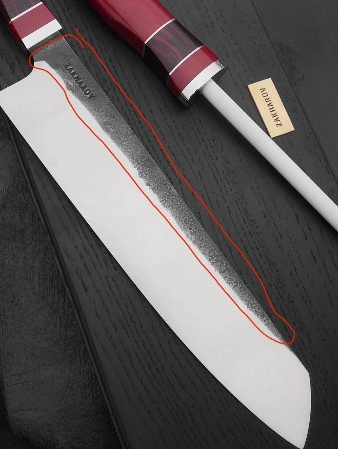 Brown Chef-knife Ironwood Chef Kitchen Knife Chef Knives Handmade - Etsy