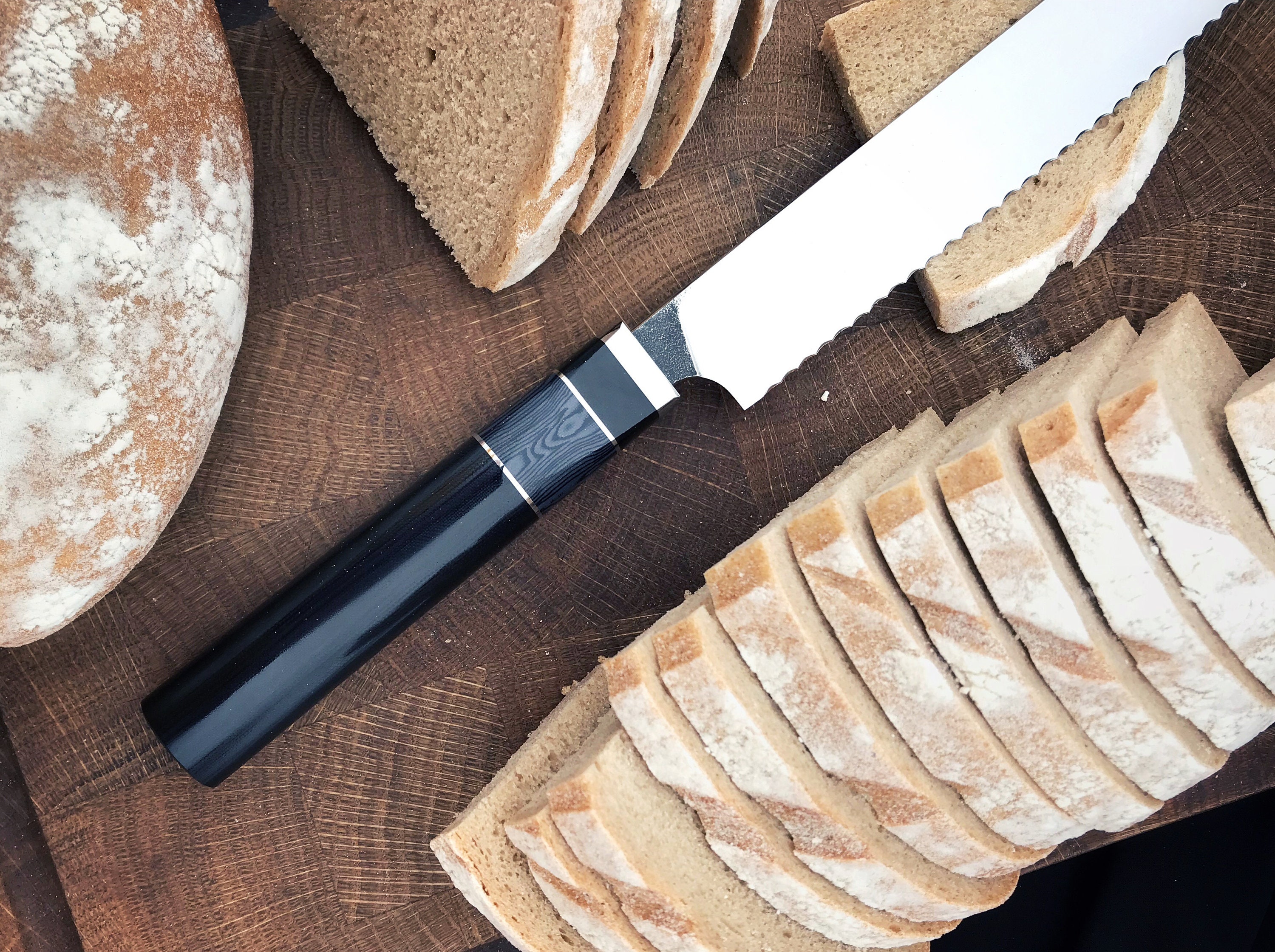 Bread Knife/ Kitchen Knife/ Handmade - Etsy