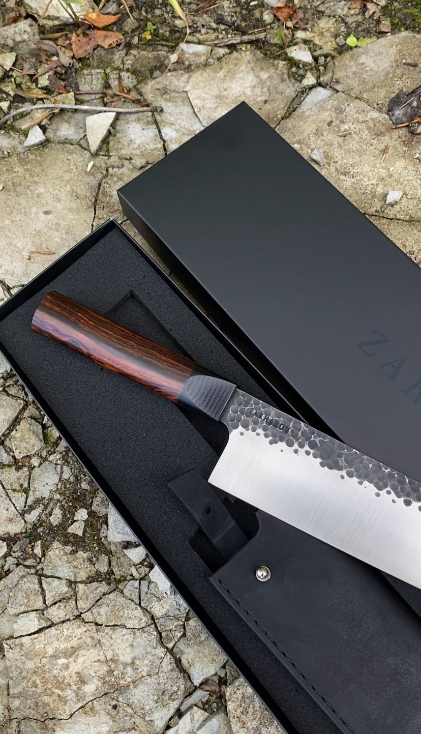 Brown Chef-knife Ironwood Chef Kitchen Knife Chef Knives Handmade - Etsy