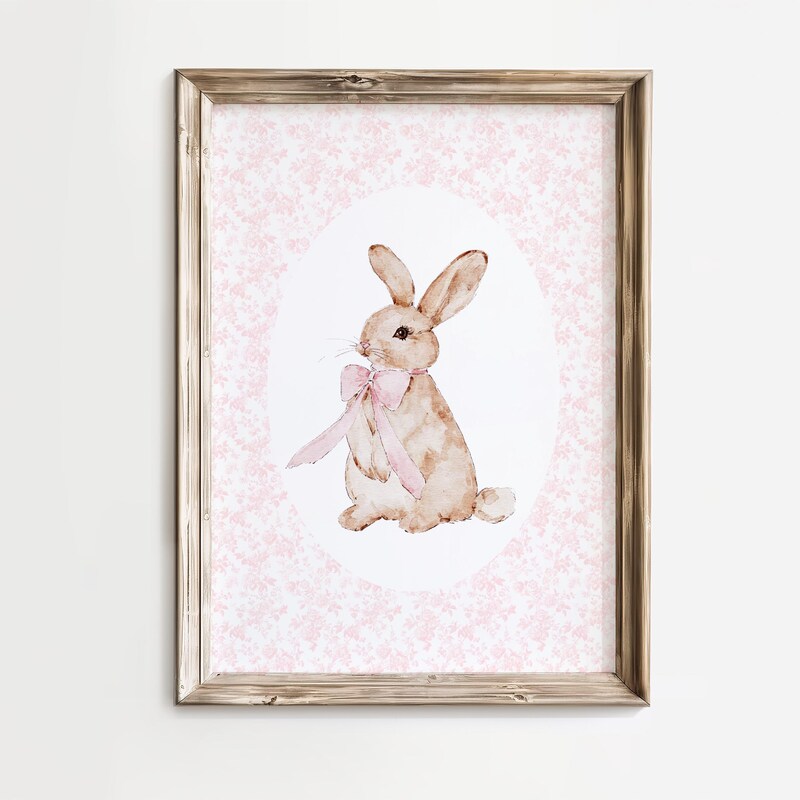 Pink Bunny - Etsy
