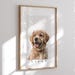 Custom Pet Portrait: Dog Memorial Art, Personalized Photo Edit (digital ...