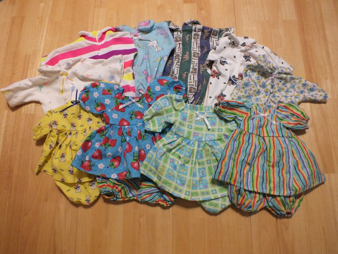 16'' Doll Outfit ~ 16 Inch Baby Doll Clothes ~ Sleepers and Dresses ...