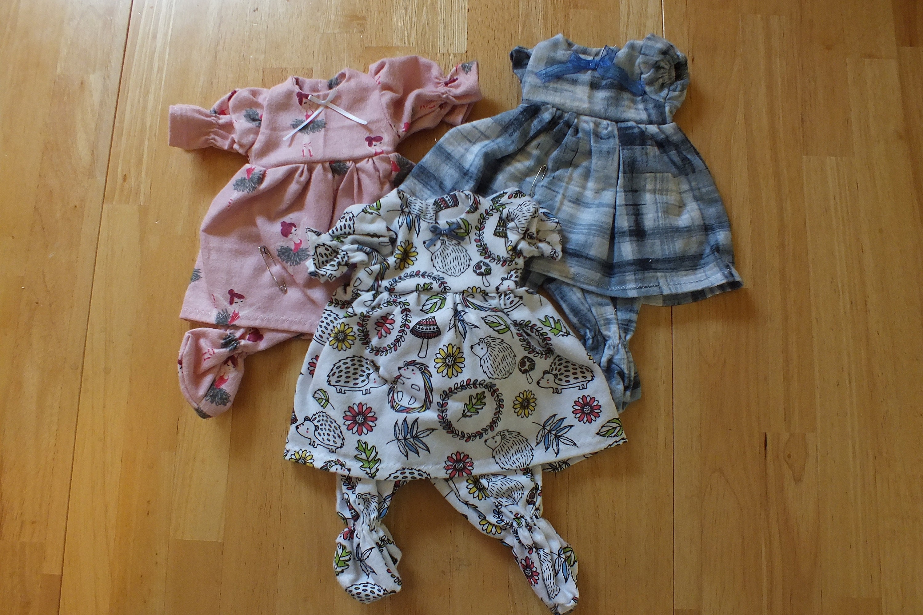 Small Baby Doll Clothing 12 Inch Baby Doll Sleeper Dresses | Etsy