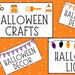 Halloween Printable Storage Labels Tags Instant Download PDF Format Fun ...