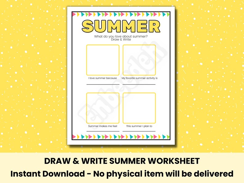 Summer Printable Worksheets End of Year Summer Word Search Word ...