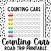 Counting Colored Cars Printable | Kids Road Trip Fun | Summer Activity ...