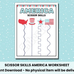 4th of July Activities for Kids | America Worksheets BBQ Fun | Learning ...