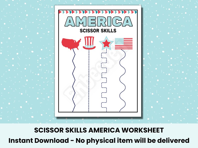 4th of July Activities for Kids | America Worksheets BBQ Fun | Learning ...