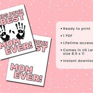 DIY Handprint Craft for Mom | Mother's Day 2023 | Daycare Activities ...