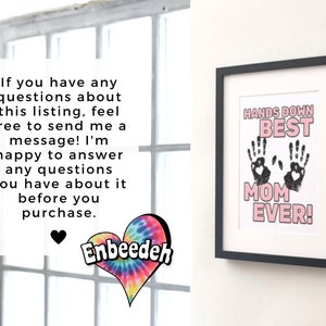 DIY Handprint Craft for Mom | Mother's Day 2023 | Daycare Activities ...