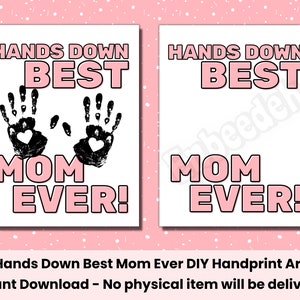 DIY Handprint Craft for Mom | Mother's Day 2023 | Daycare Activities ...