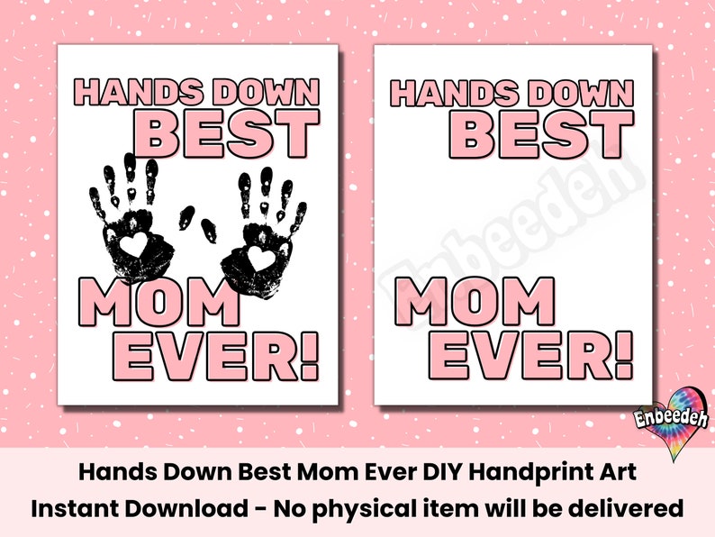 DIY Handprint Craft for Mom | Mother's Day 2023 | Daycare Activities ...