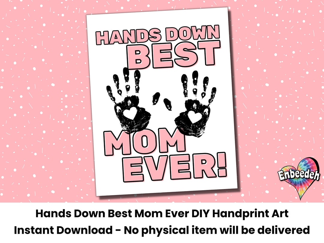 DIY Handprint Craft for Mom | Mother's Day 2023 | Daycare Activities ...