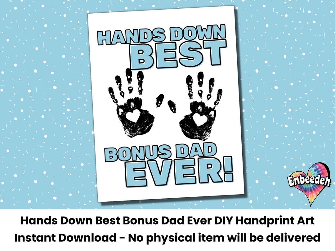 Bonus Dad Gift | DIY Handprint Craft | Father's Day 2023 | Daycare ...