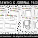 Road Trip Journal for Kids | Car Ride Drawing Pages | Travel Journal ...