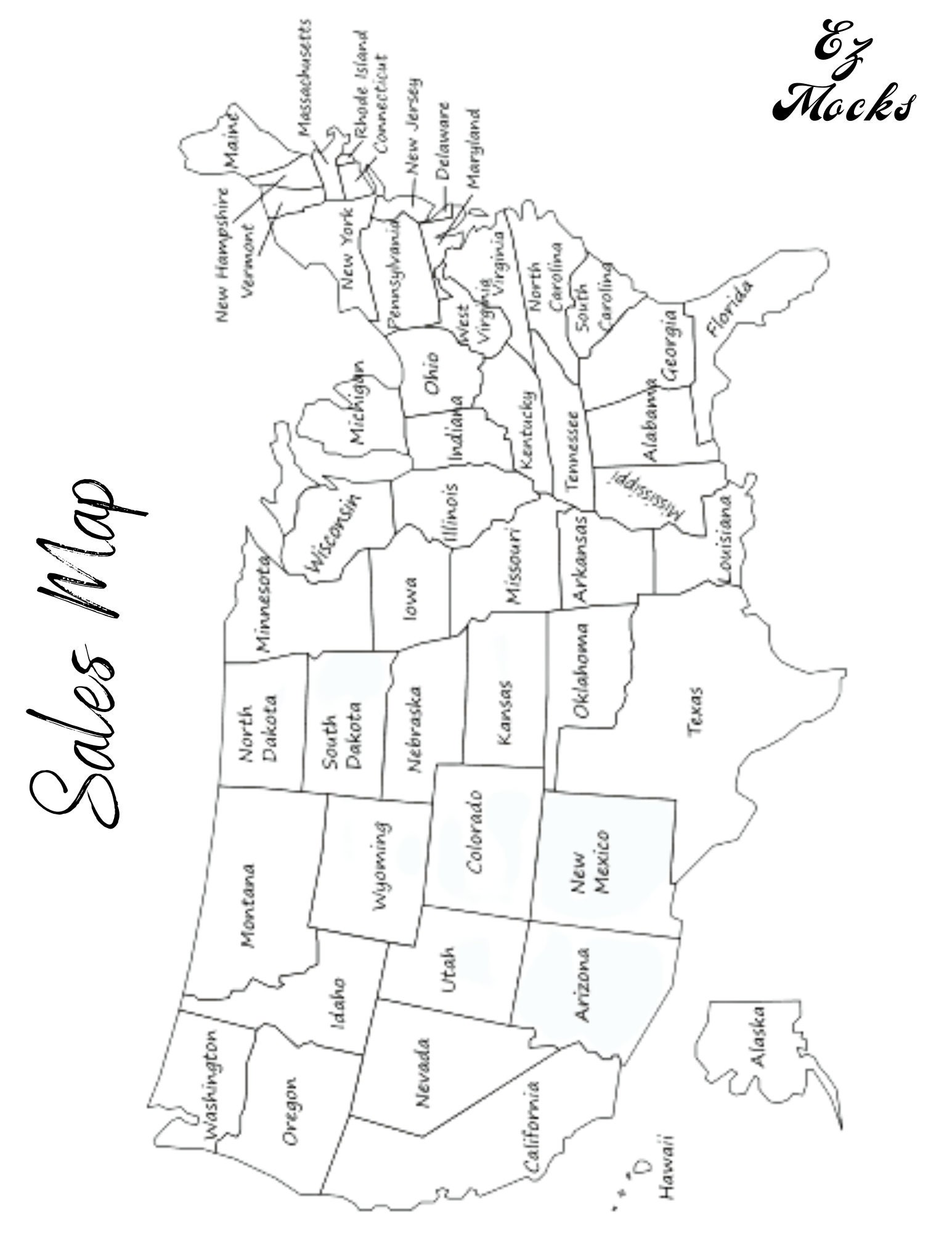 US Sales Map Etsy Sales Tracker Map My Sales Map Download - Etsy US Sales Map Etsy Sales Tracker Map My Sales Map Download - Etsy