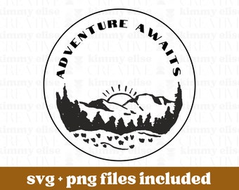 Digital Download - Adventure - SVG/PNG - Etsy