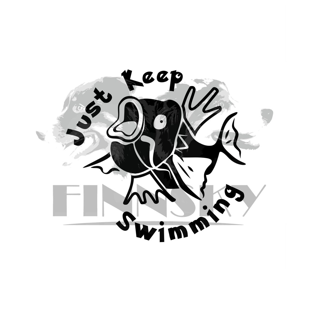 Just Keep Swimming Magikarp SVG - Etsy