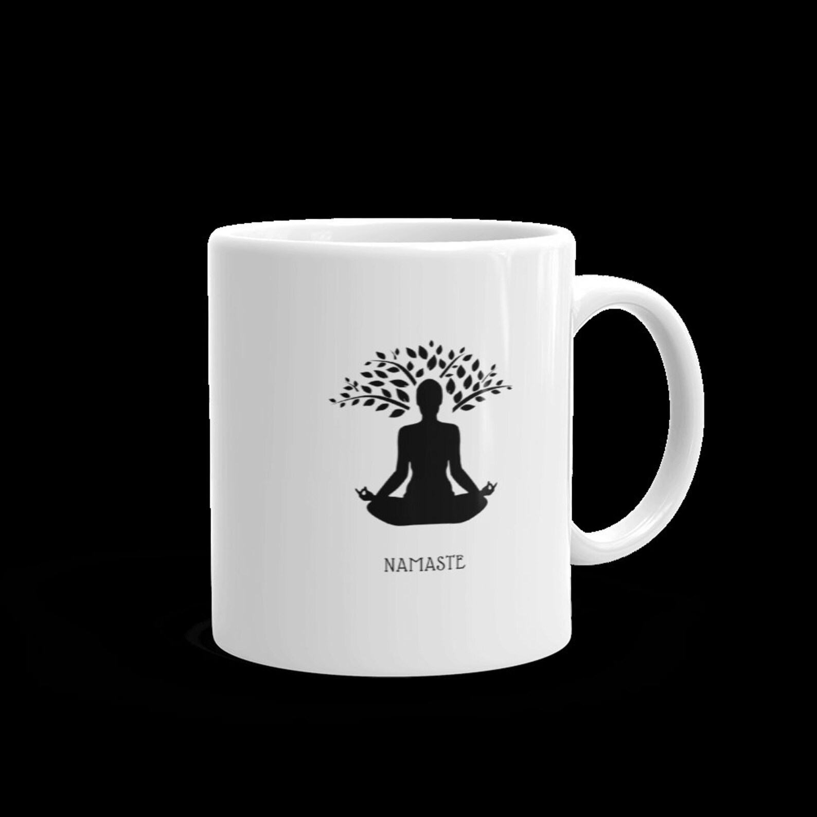 Namaste Mug, Meditation Mug, Relax Mug for Women, Namaste, Yoga Mug ...