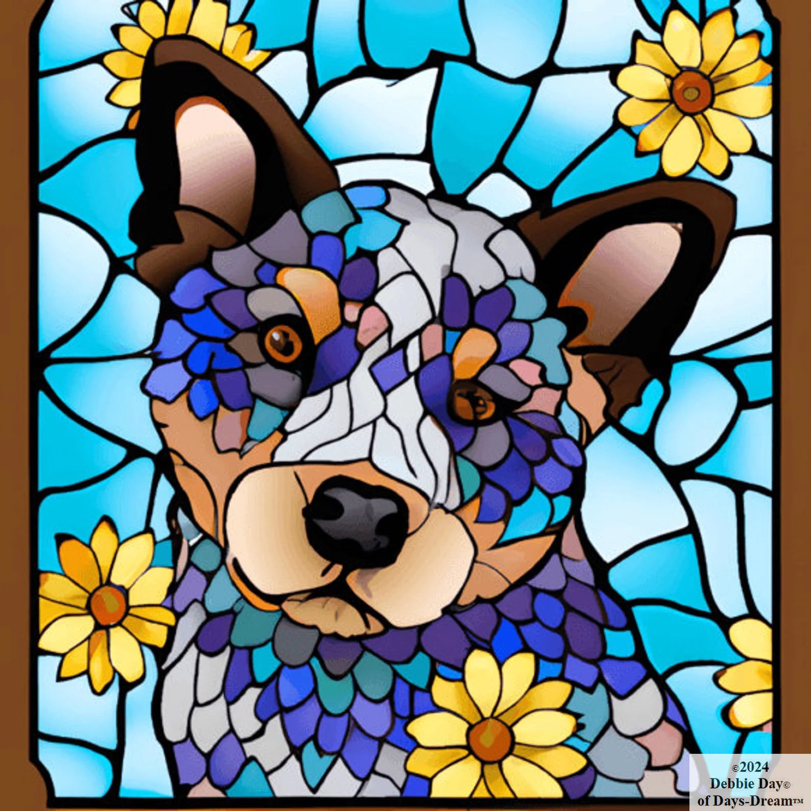 Bluey Round Diamond Painting - Etsy