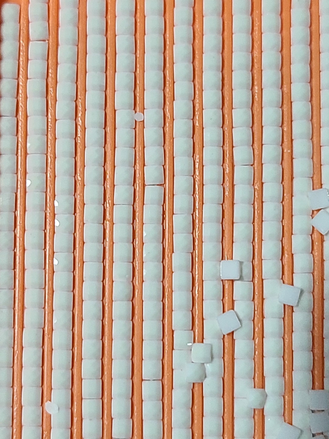 DMC-5200 White Glow in the Dark Square Diamond Painting Drills - Etsy