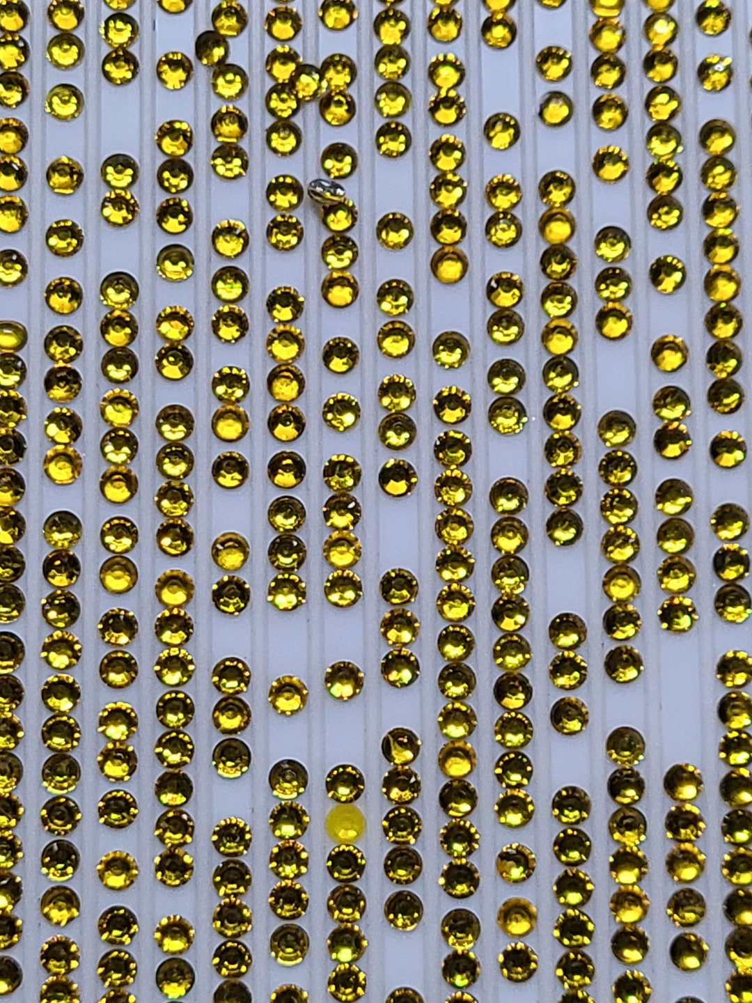 DMC-728 Golden Yellow Round Crystal Diamond Painting Drills - Etsy