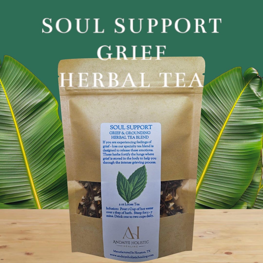 Soul Support - Grief & Grounding Herbal Tea | Grief Relief Tea ...