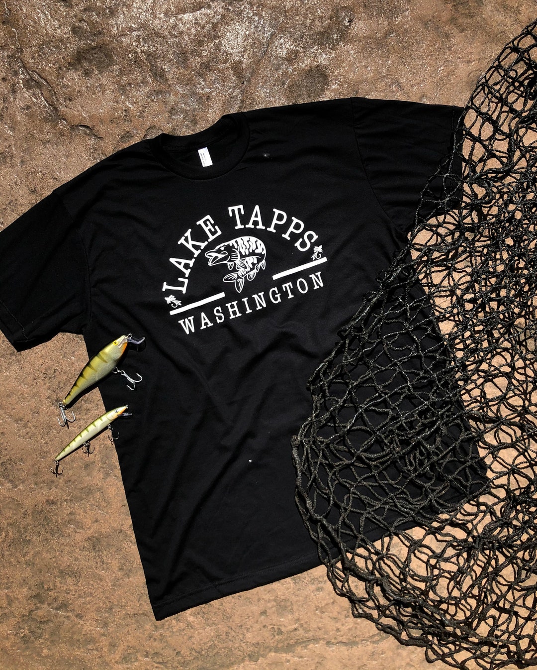 Fish Lake Tapps Tee - Etsy