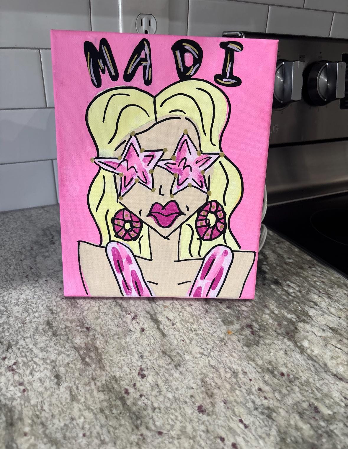 Custom Girly Portrait - Etsy