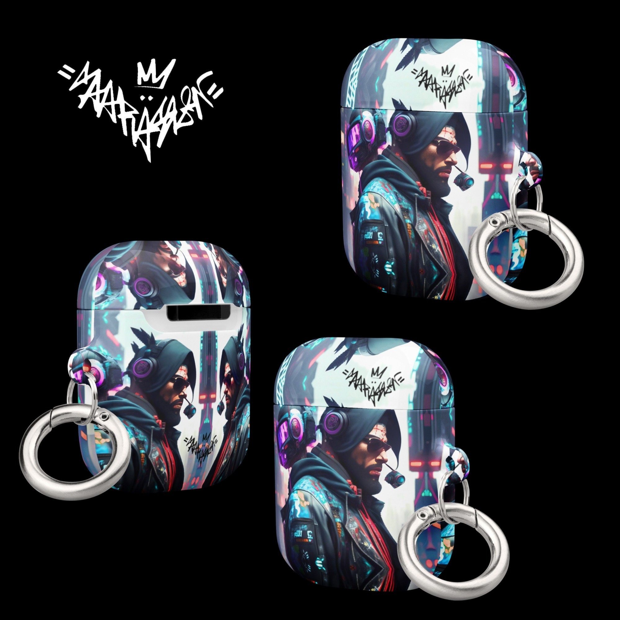 Cyberpunk Street Fighter Airpods Pro Case Urban Tech - Etsy