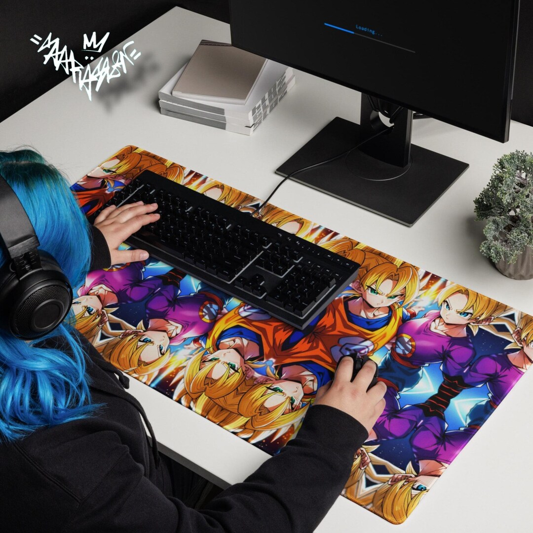 Dragon Ball Z Girls Gaming Mouse Pad Anime Character Mouse - Etsy