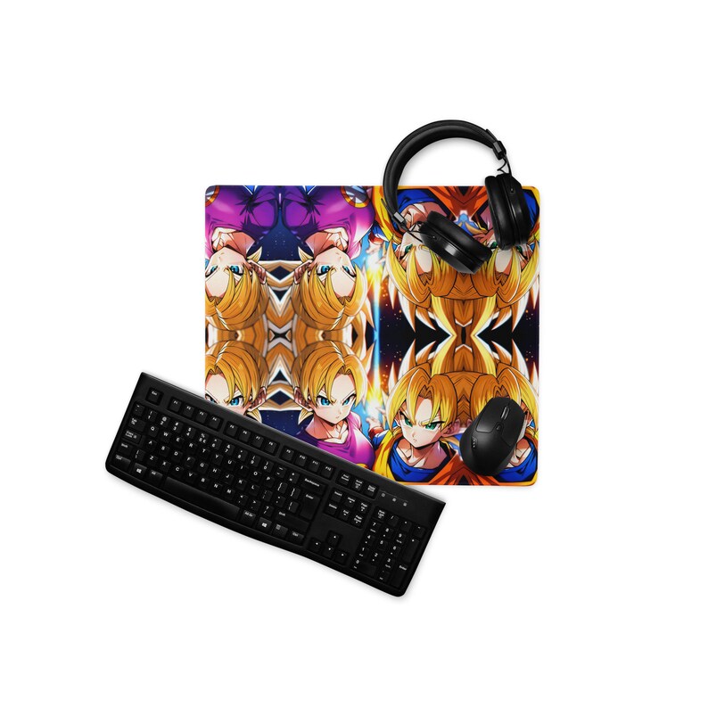 Dragon Ball Z Girls Gaming Mouse Pad Anime Character Mouse - Etsy