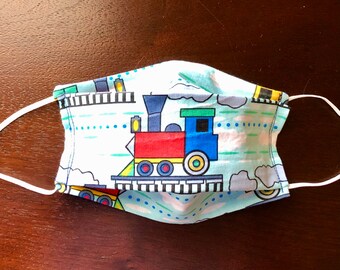 Train Face Mask - Etsy