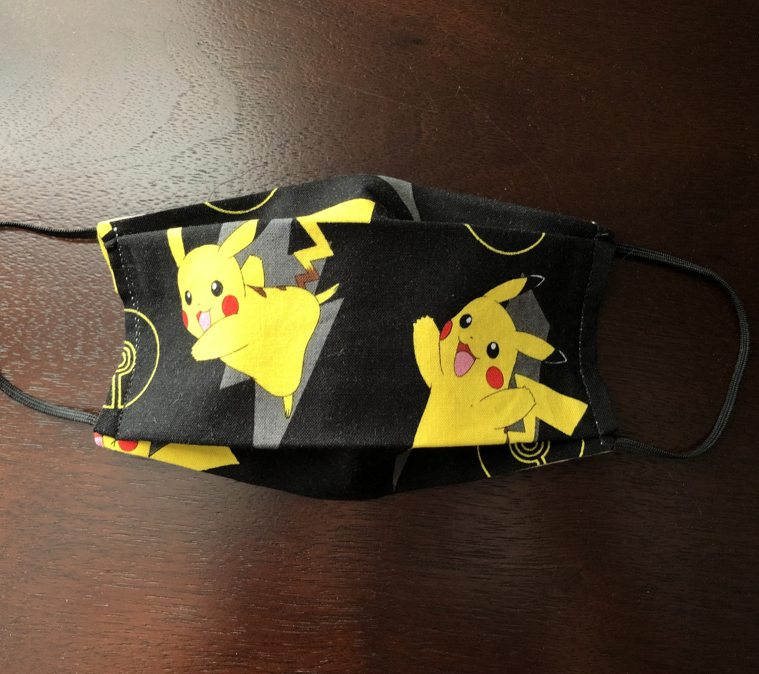 Face Mask With Pikachu Child & Adult Sizes | Etsy