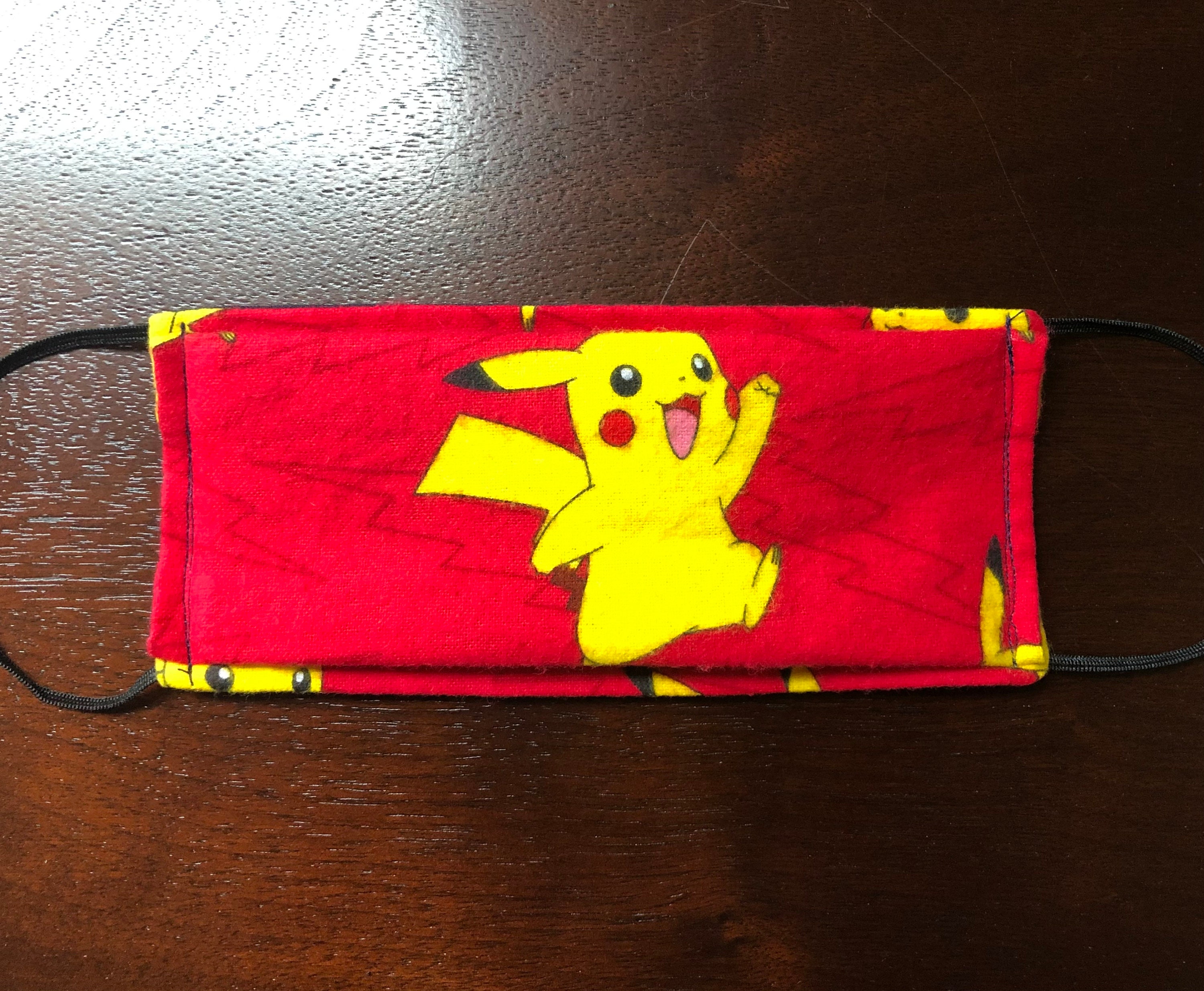 Face Mask With Pikachu Child & Adult Sizes | Etsy