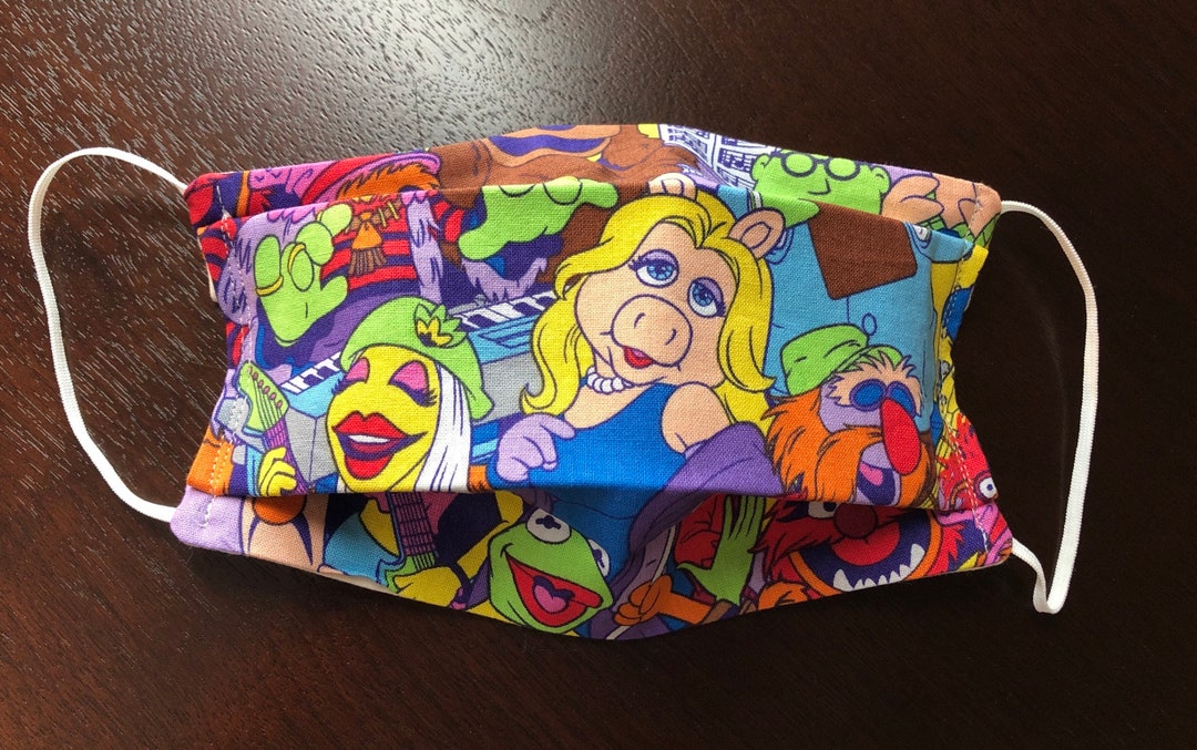 Face Mask With Muppets Adult Size - Etsy