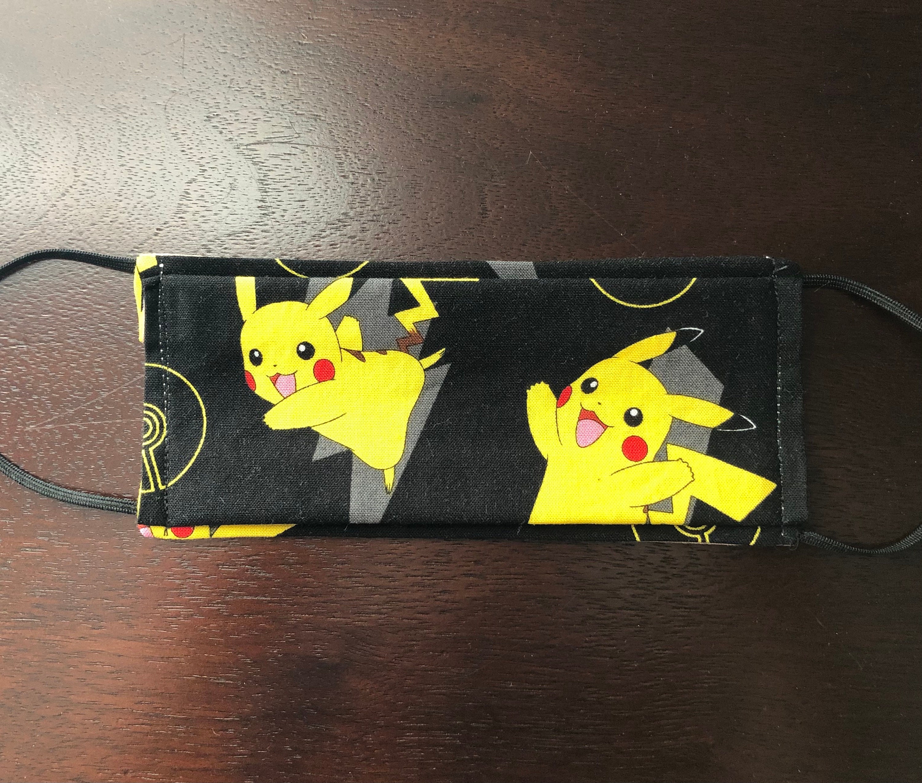 Face Mask With Pikachu Child & Adult Sizes | Etsy