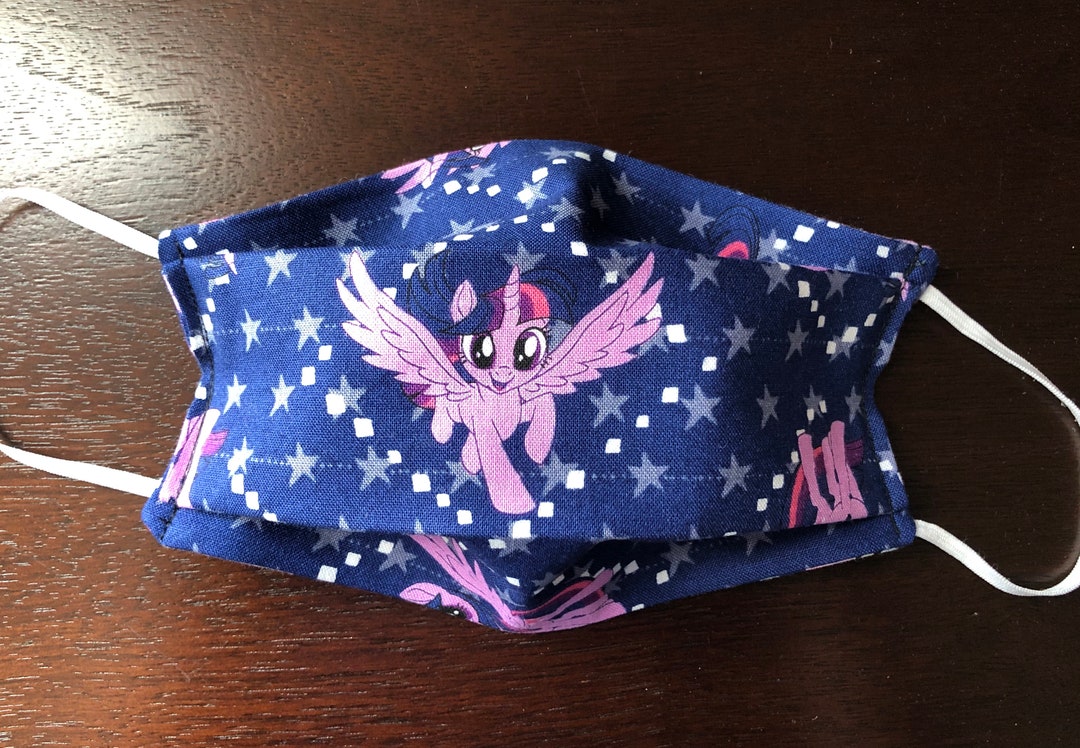 Face Mask With My Little Pony Twilight Sparkle, Child Size - Etsy