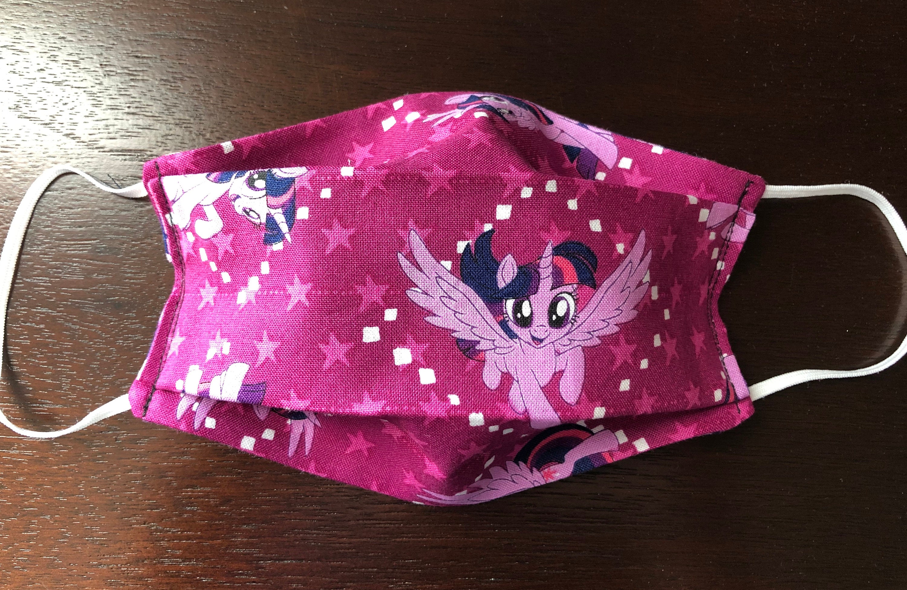 Face Mask With My Little Pony Twilight Sparkle Child Size - Etsy