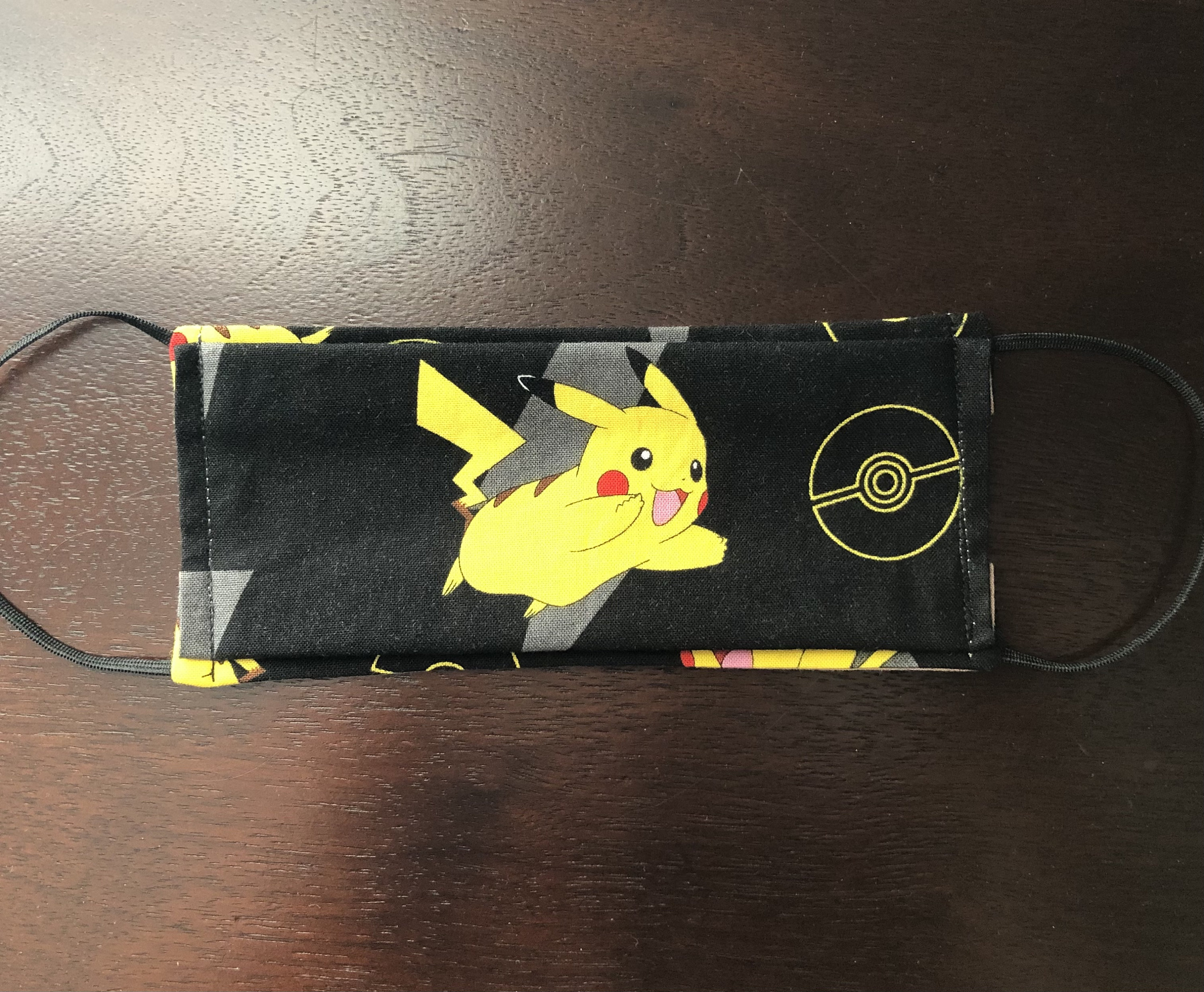 Face Mask With Pikachu Child & Adult Sizes | Etsy