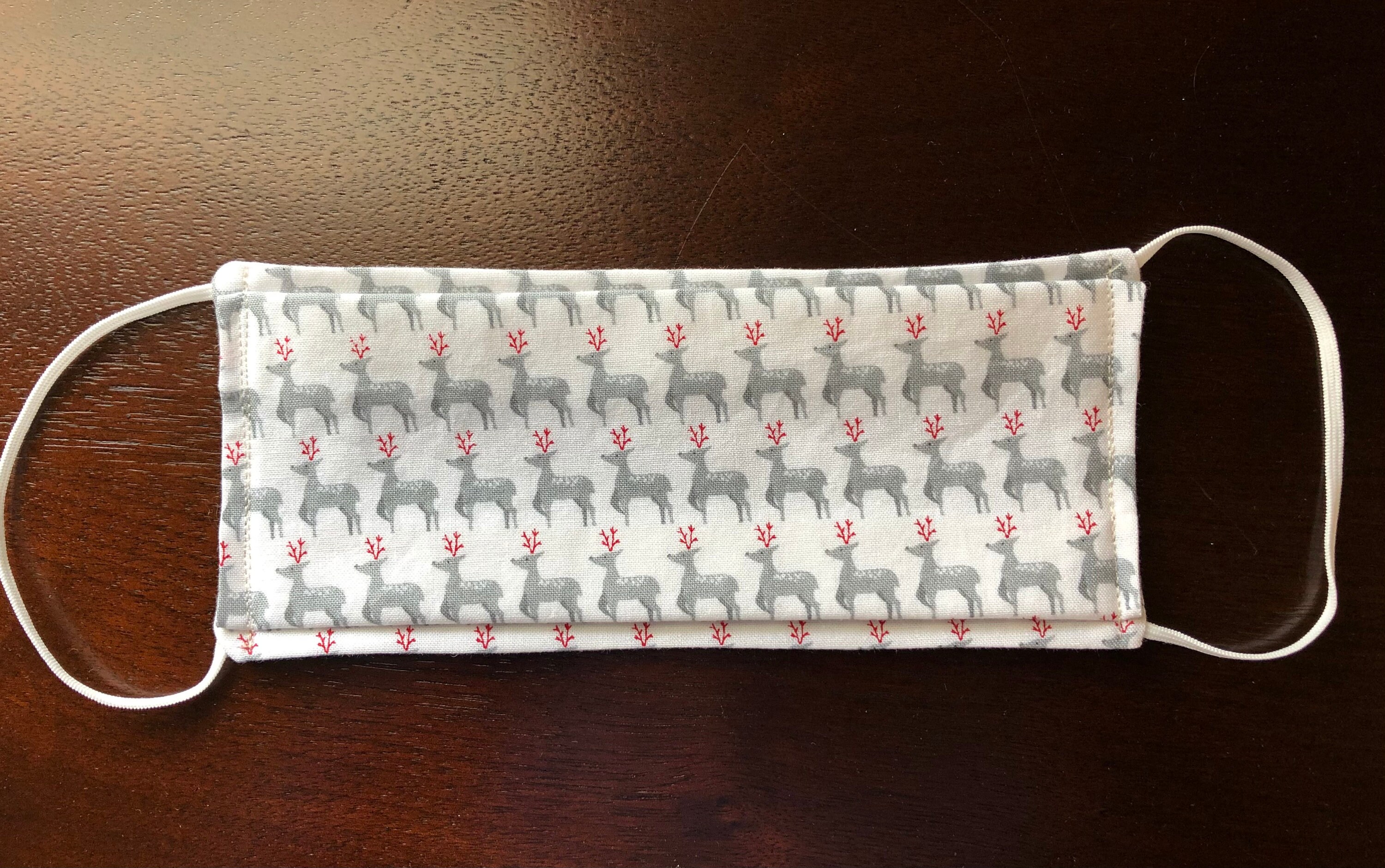 Tiny Reindeer Face Mask Child & Adult Sizes - Etsy