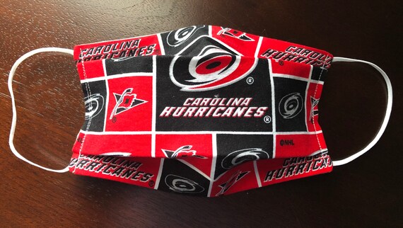Face Mask With Carolina Hurricanes Adult Size - Etsy