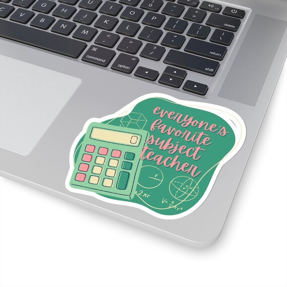 Funny Math Teacher Sticker Gifts for Teachers - Etsy